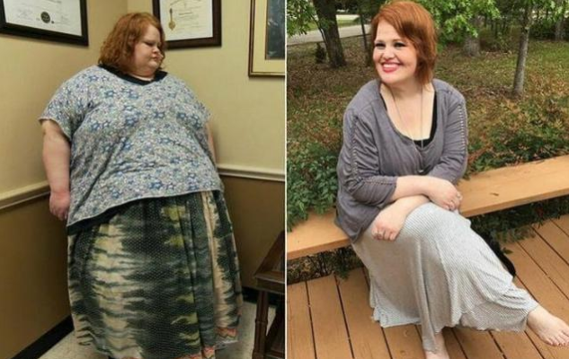 Minus 200 kilograms: now she is almost 4 times smaller. And here is how ...